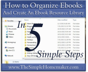 How to Organize Ebooks (and Create Your Own Library) in 5 Simple Steps